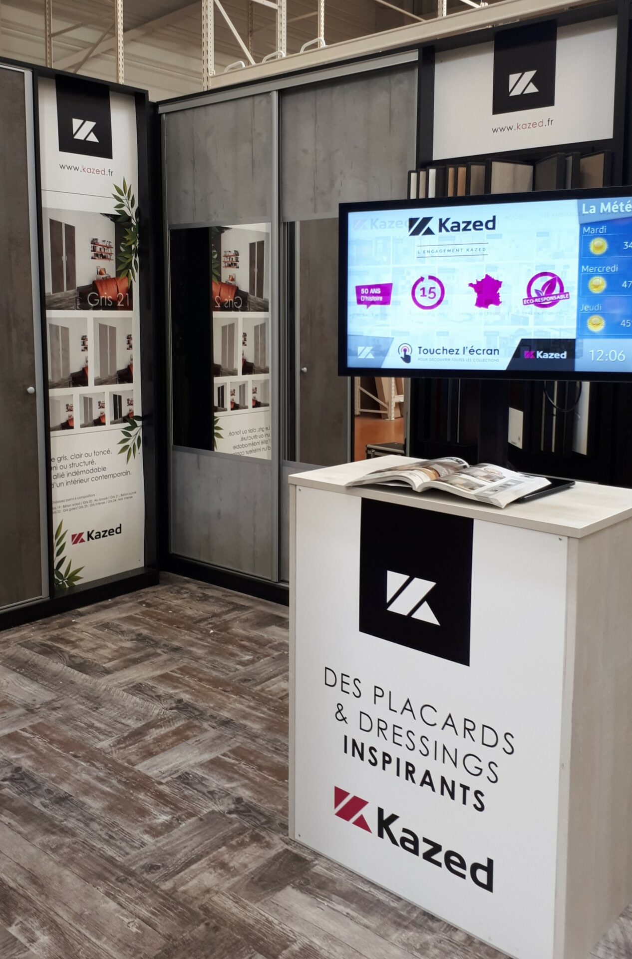 La collaboration KAZED & ALLSAN – Une solution tactile personnalisée - Allsan